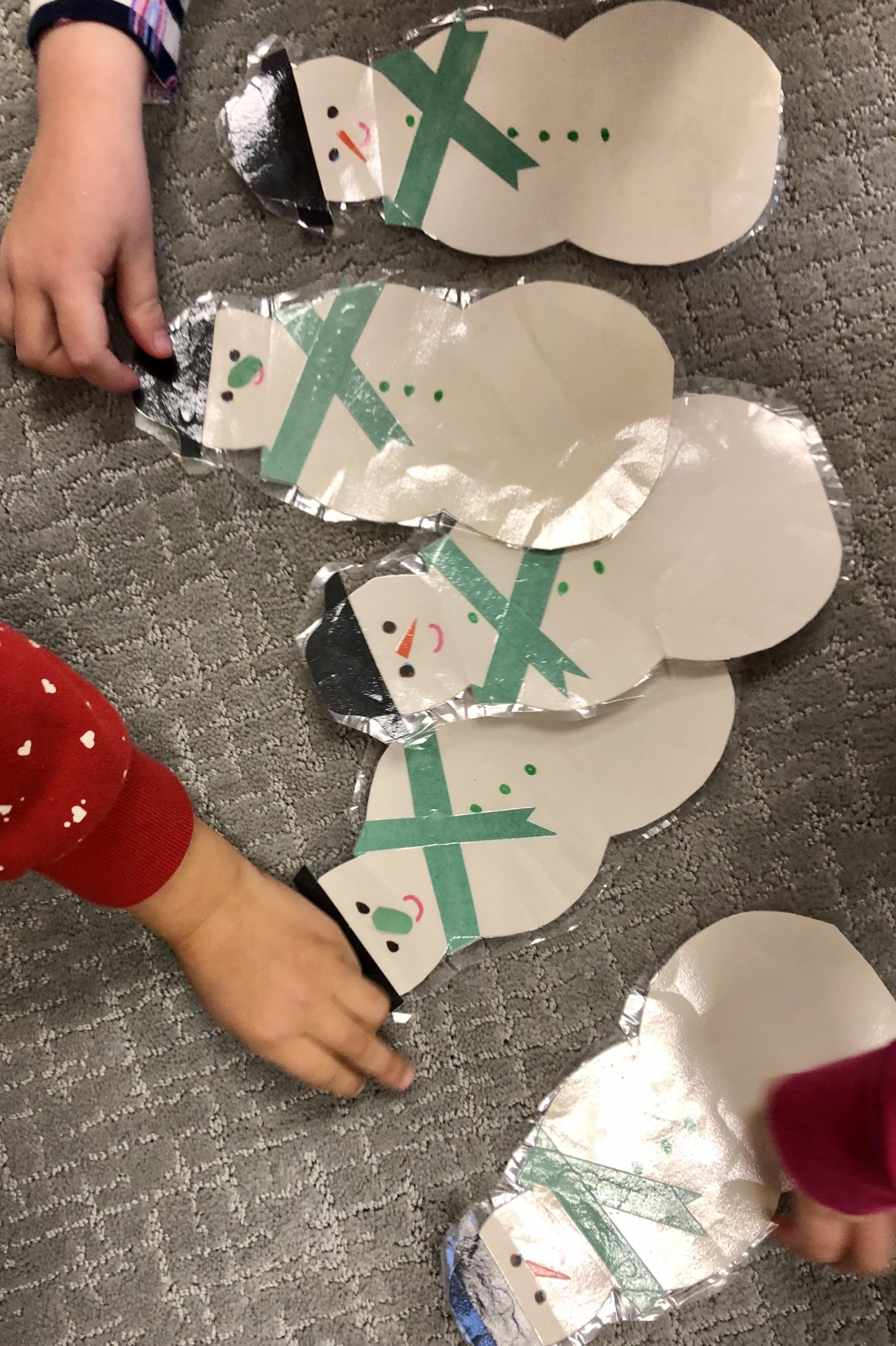 Snowmen at Night aka "Pickle Nose"! - Stories with Miss Library
