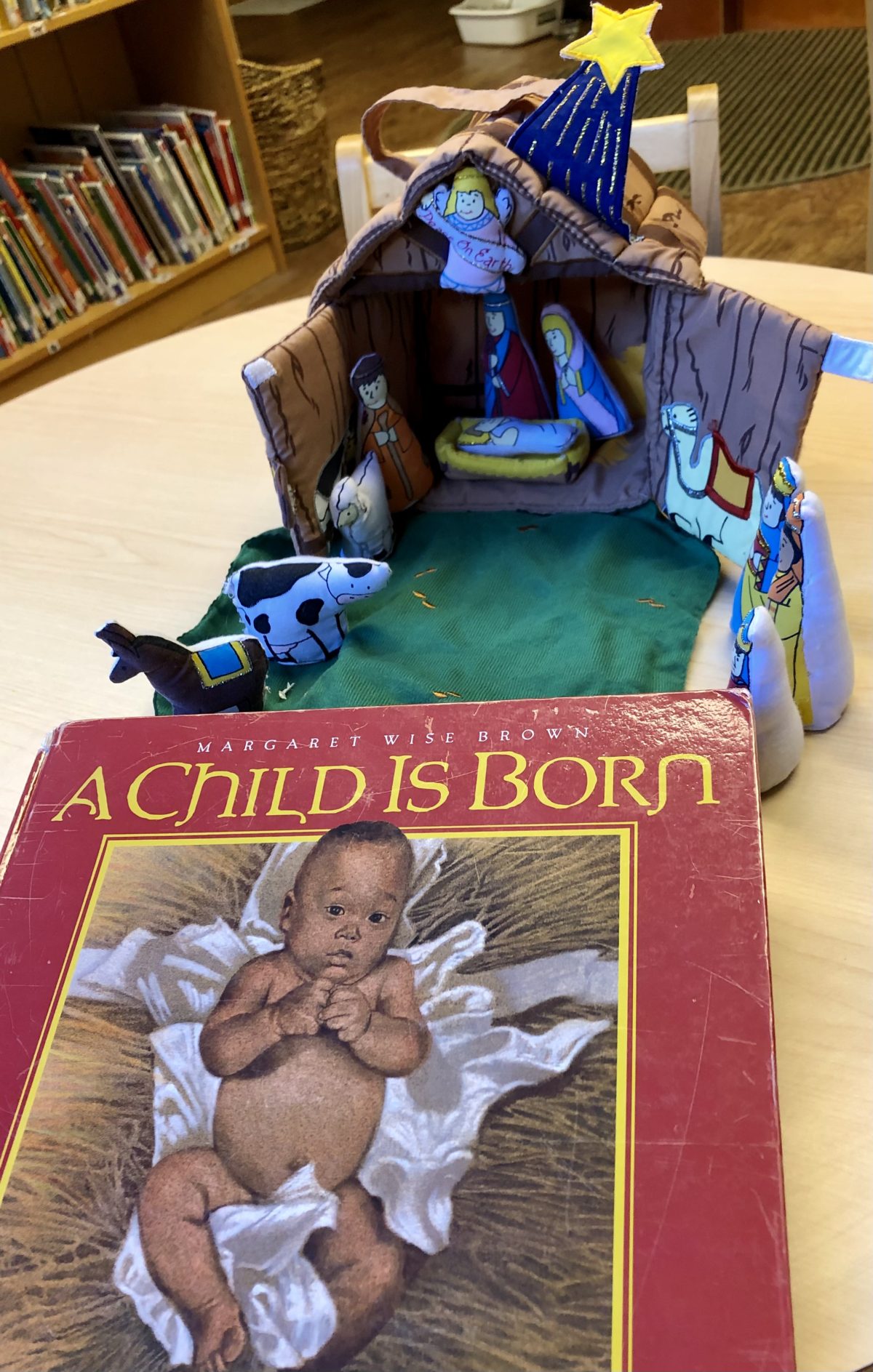 A CHILD IS BORN - Stories with Miss Library