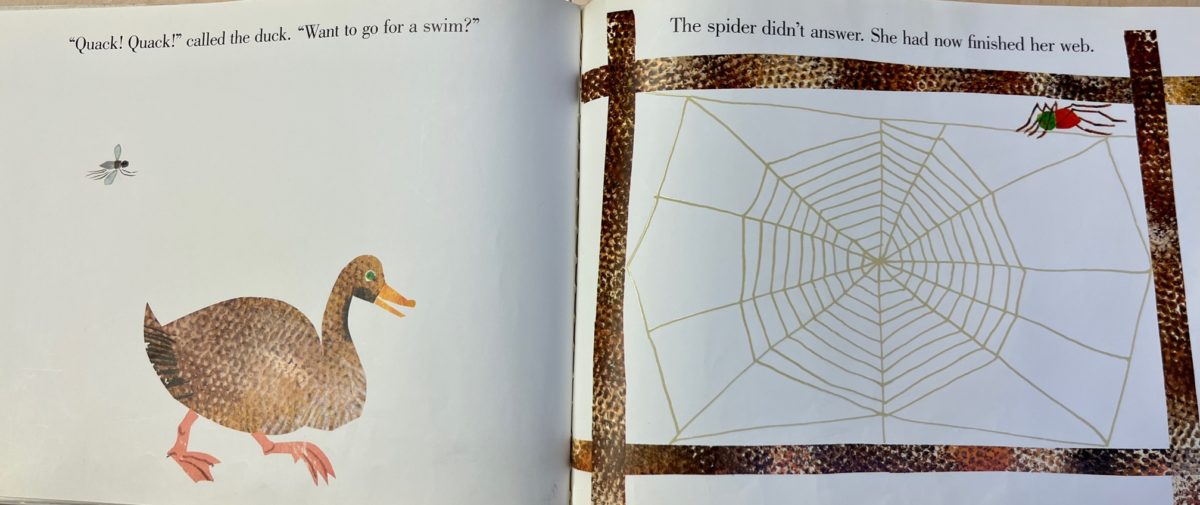 THE VERY BUSY SPIDER by Eric Carle - Stories with Miss Library