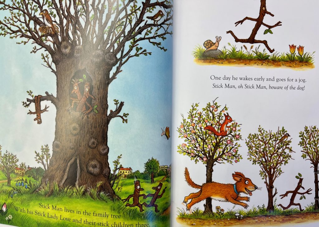 STICK MAN by Julia Donaldson, Illustrated by Axel Scheffler - Stories ...
