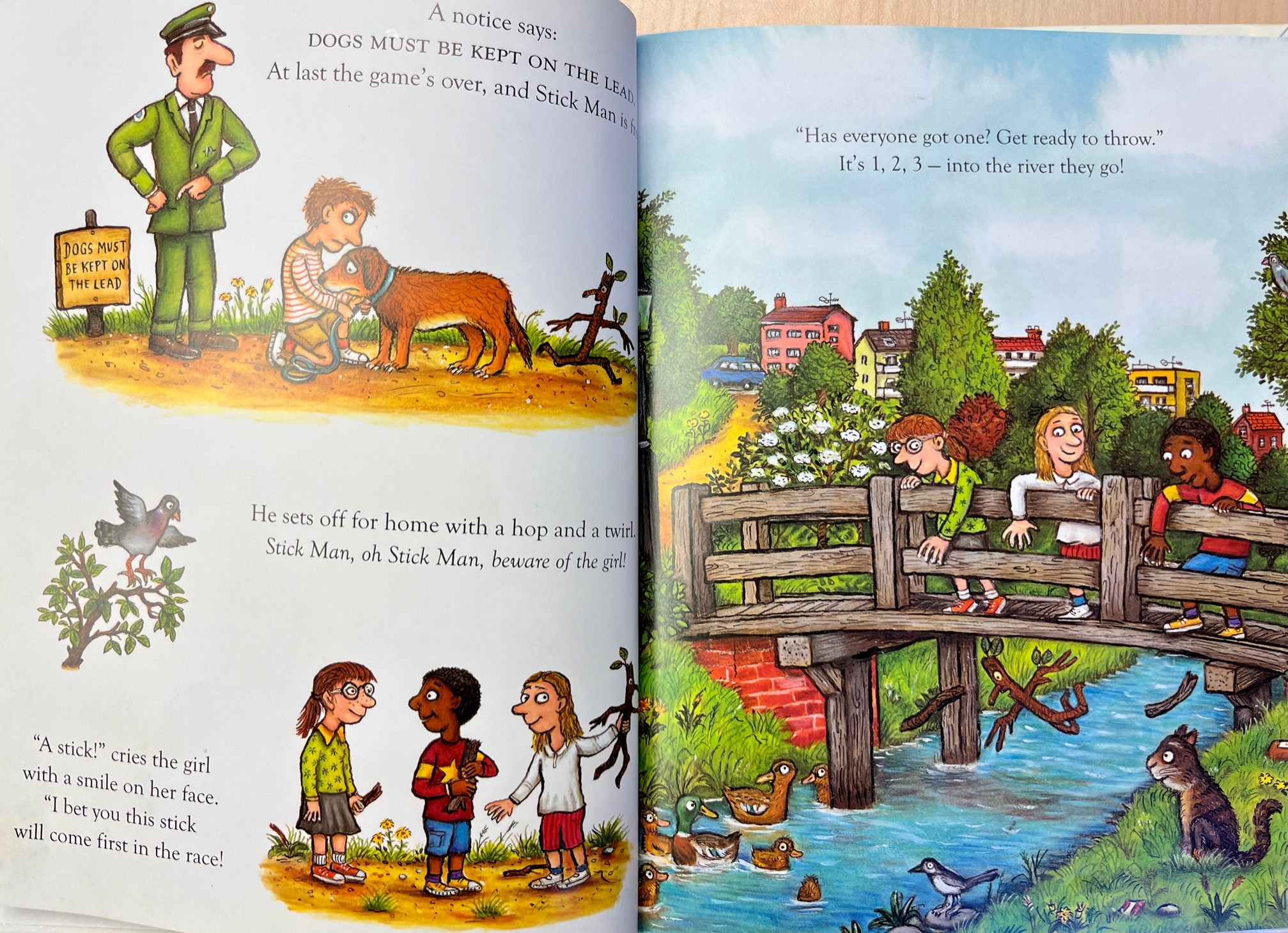 STICK MAN by Julia Donaldson, Illustrated by Axel Scheffler - Stories ...