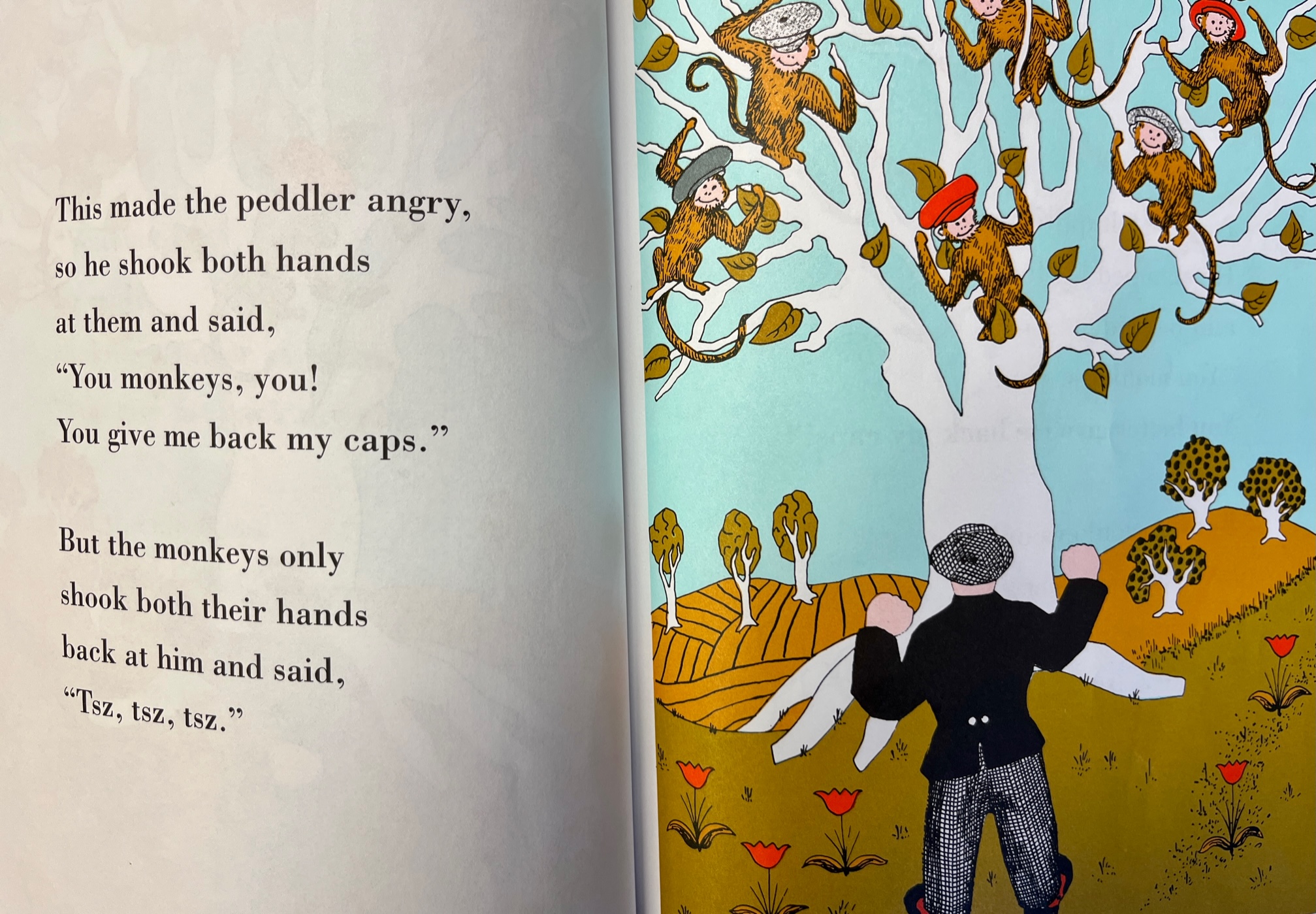 CAPS FOR SALE by Esphyr Slobodkina - Stories with Miss Library