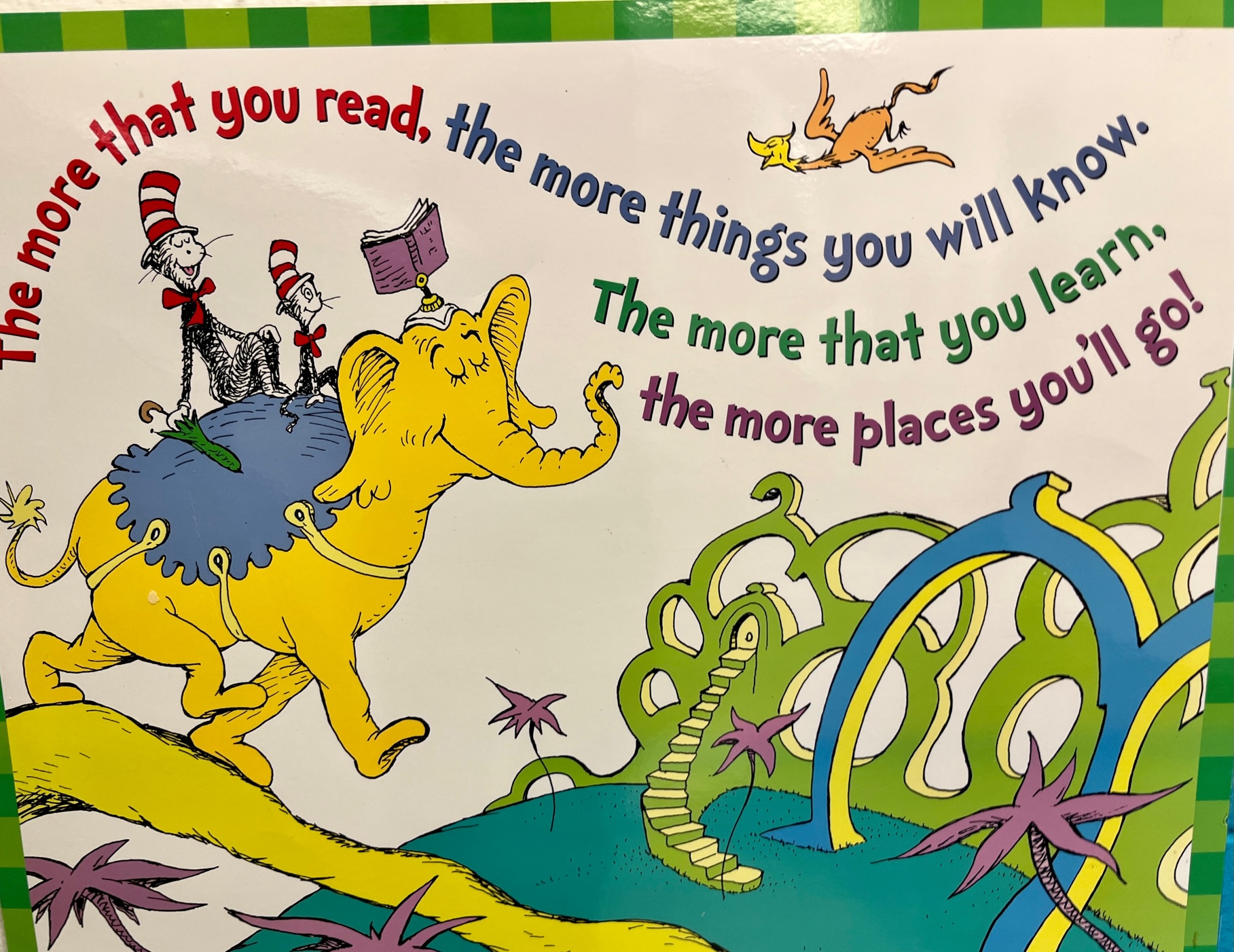 I DO NOT LIKE GREEN EGGS AND HAM. I DO NOT LIKE THEM, SAM-I-AM ...