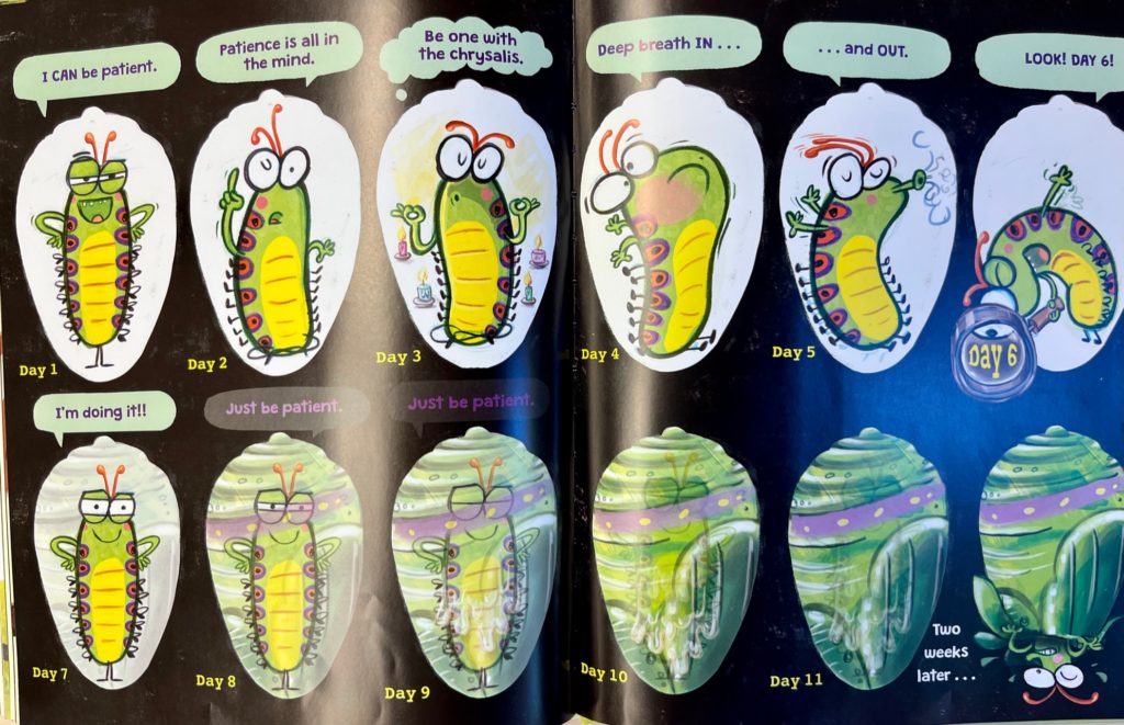 THE VERY IMPATIENT CATERPILLAR by Ross Burach - Stories with Miss Library