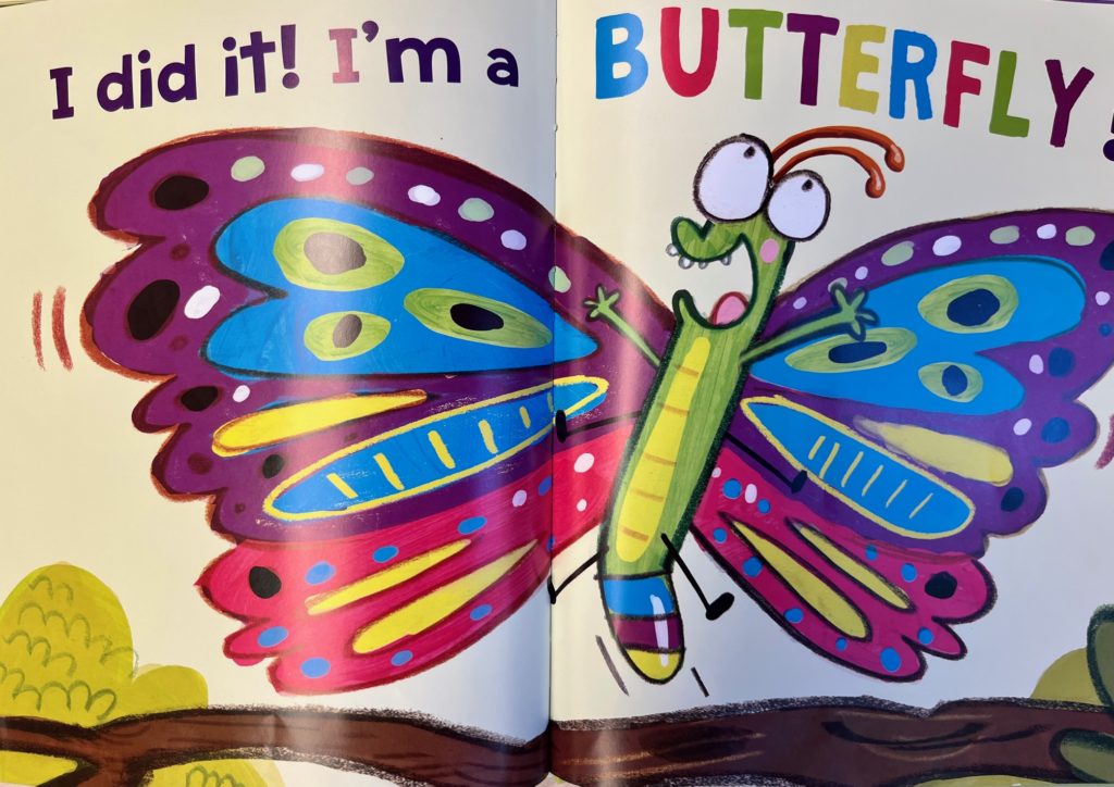 THE VERY IMPATIENT CATERPILLAR by Ross Burach - Stories with Miss Library